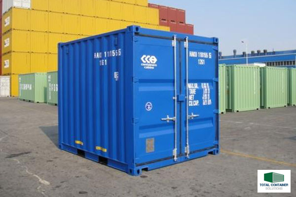 10ft Container Coating with Spray Gun – Total Container Solutions
